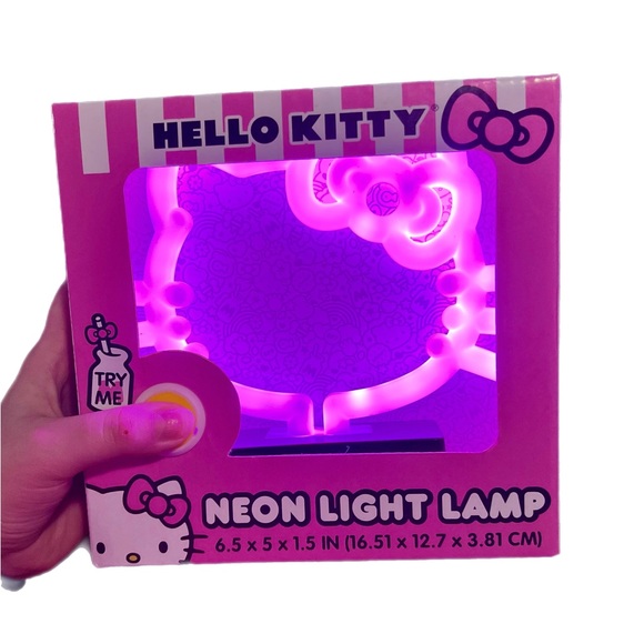 Hello Kitty | Other | Hello Kitty Neon Light Lamp | Poshmark